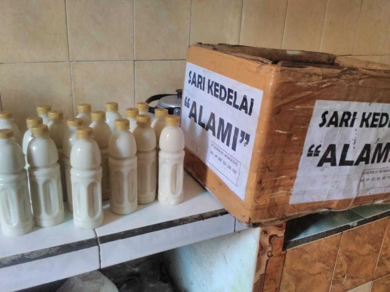 Susu Kedelai “Alami” - Website Desa Wonocoyo